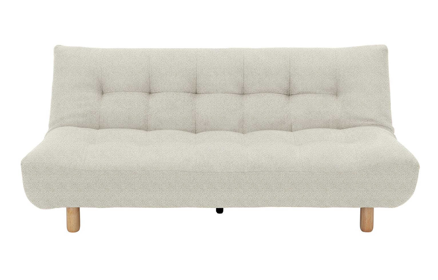 Habitat Kota 3 Seater Boucle Clic Clac Sofa Bed Cream Compare Furnishings